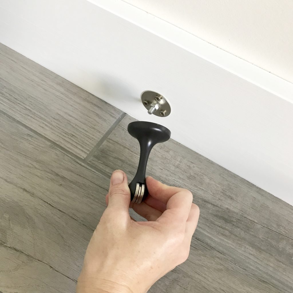 How To Install Magnetic Door Stop With Catch - Meza Thonegive